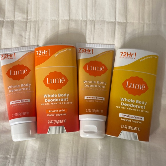 lume’s | Bath & Body | Nwt Lume A Total Of Four In This Bundle Whole ...